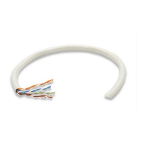 BOBINA INTELLINET DE CABLE UTP CAT6 SOLIDA 100% COBRE COLOR GRIS