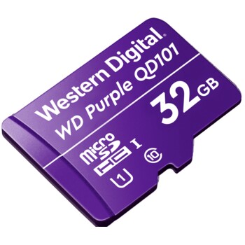 Memoria Flash Western Digital WD Purple SC QD101, 32GB MicroSDHC Clase 10