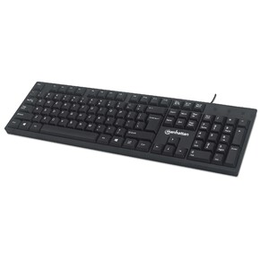 Teclado Manhattan USB, Alámbrico, MX,179324